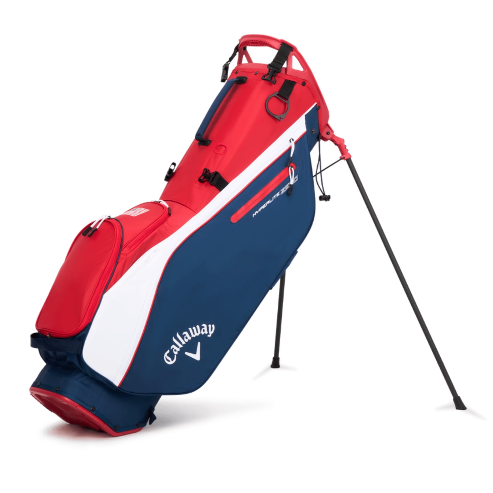 Callaway 2023 HL Zero Golf Stand Bag-Red White Navy USA - Walmart.com