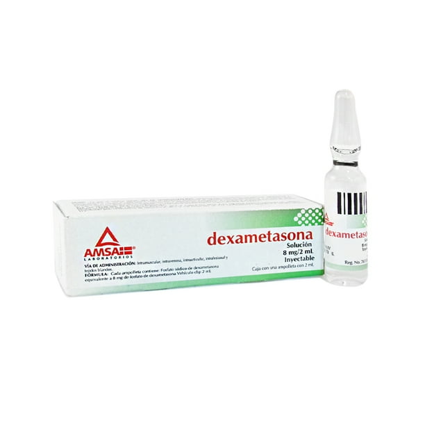 DEXAMETASONA 8MG AMP 1X2 LEVETIRACETA GI AN SOLUCION | Walmart en línea