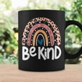 Be Kind Anti Bullying Orange Unity Day Leopard Raibow Coffee Mugs ...