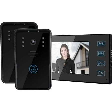 Video Doorbell Camera, Front Door Camera, TFT LCD Display IR Night View ...