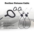 Sofa Recliner Cables, 2 Pack Couch Release Cables Recliner Replacement ...