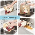 Cute Chef Kitchen Cloth Dish Towels for Drying Washing Absorbent Dish ...