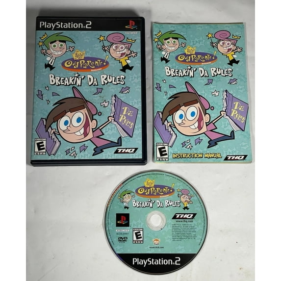 Pre-Owned Fairly Odd Parents: Breakin Da Rules - PlayStation 2 ...