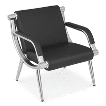 Kinbor 3-Seat Waiting Room Reception Chair with Arms Office Guest ...
