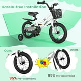 Prorider Kid's Bicycle for Toddlers & Preschoolers, 14'' with Training ...