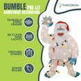 ProductWorks 32in Pre-Lit Bumble, Christmas Lighted Reindeer Indoor ...