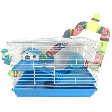 5-TIERS EXTRA LARGE Hamster Mansion Mouse Habitat Gerbil Home Critters ...