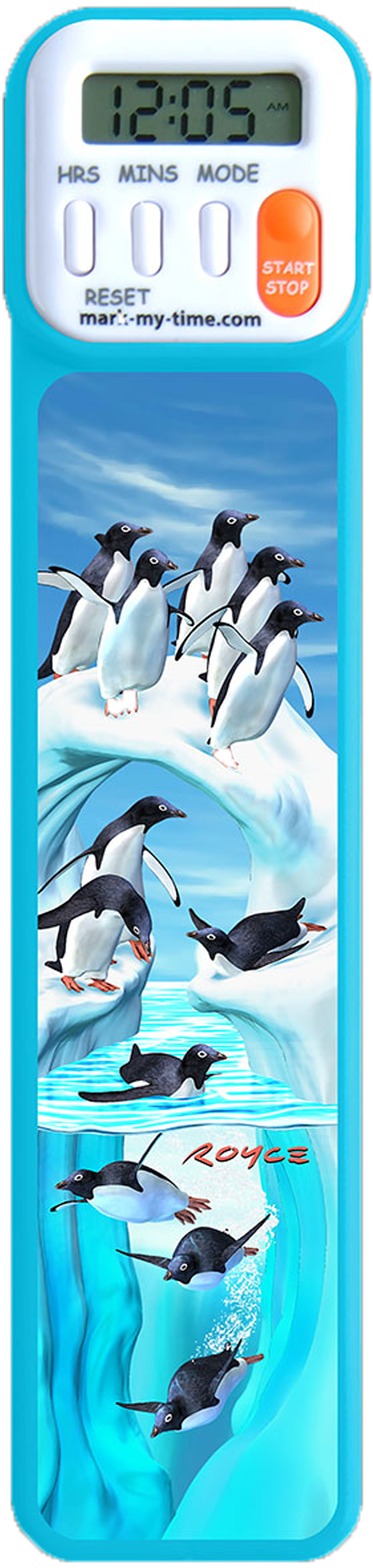 Mark-My-Time Penguins Bookmark Reading Timer - Walmart.com