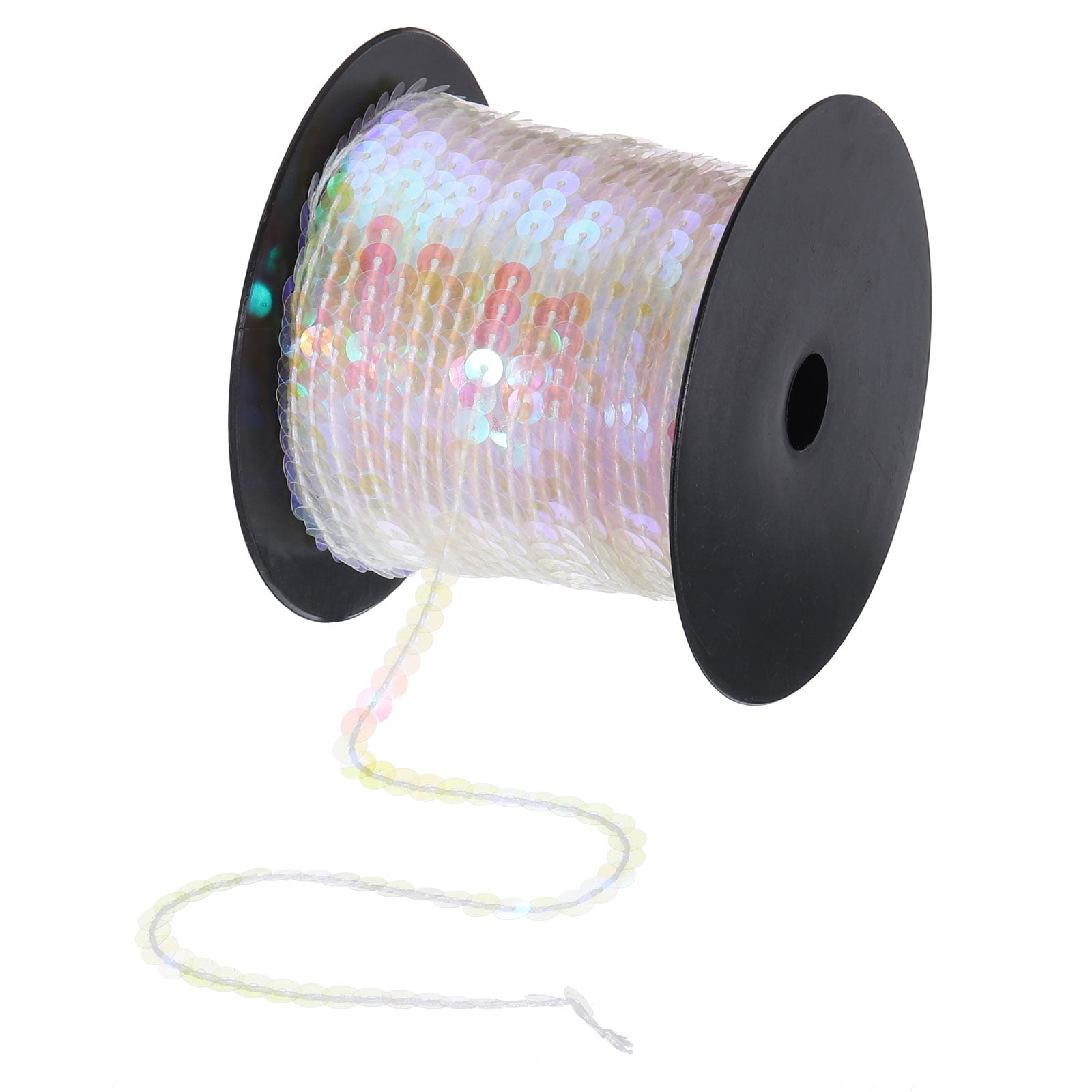 Click here for Unique Bargains 100 Yards Flat Sequin Strip 6mm La... prices