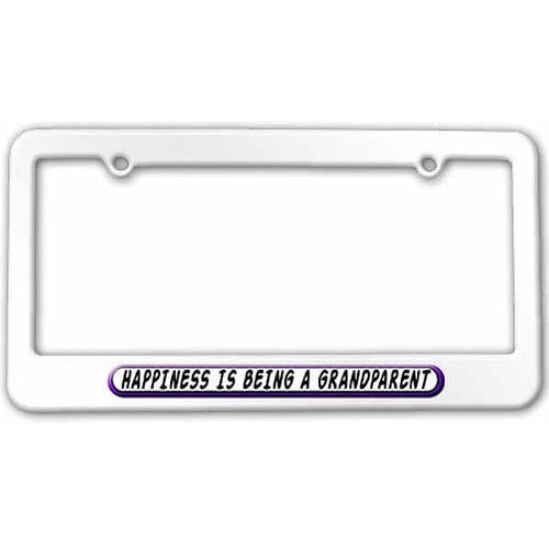 Happiness Is Being A Grandparent License Plate Tag Frame, Multiple ...