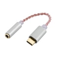 Jesscasday Type C to 3.5mm Headphone Jack Audio Adapter Amplifier Data ...