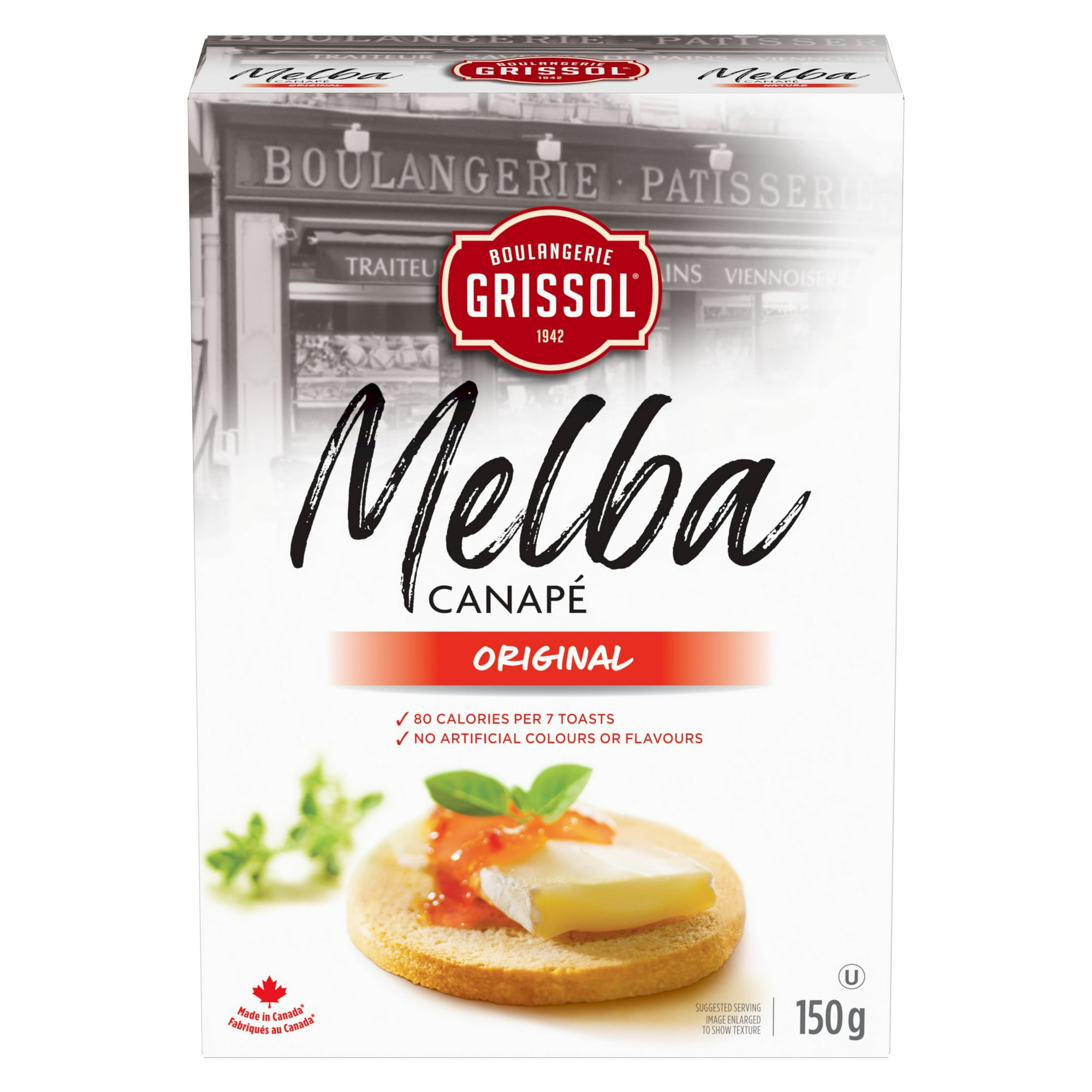 Click here for Boulangerie Grissol Melba Canapé Plain  Dare 150 G prices