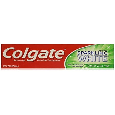 Colgate Sparkling White Mint Zing Gel Toothpaste, 8 Ounce | Walmart Canada