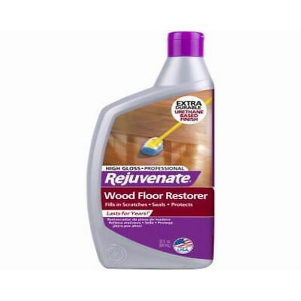 Rejuvenate High Gloss Polyurethane Floor Protector Liquid 32 oz ...