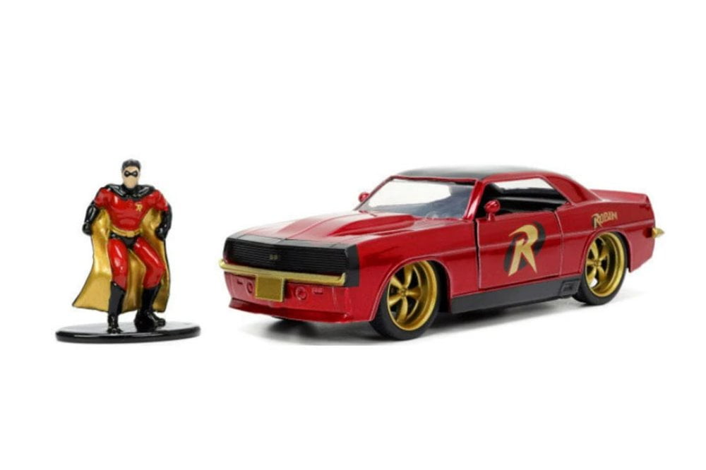 1969 Chevy Camaro w/ Robin Diecast Figure, DC Comic - Jada Toys 33088/ ...