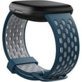 Fitbit Sport Band for Sense & Versa 3 Smartwatches (Large, Sapphire/Fog ...