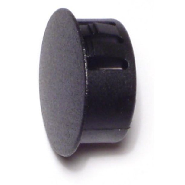 7/8" Black Nylon Plastic Flush Head Hole Plugs (16 pcs.) - Walmart.com
