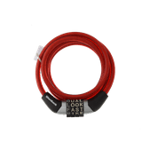 WordLock 8mm x 4 ft Cable Bike Lock- Red - Walmart.com