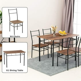 Best Choice Products 6-Piece 55in Modern Home Dining Set w/ Storage ...