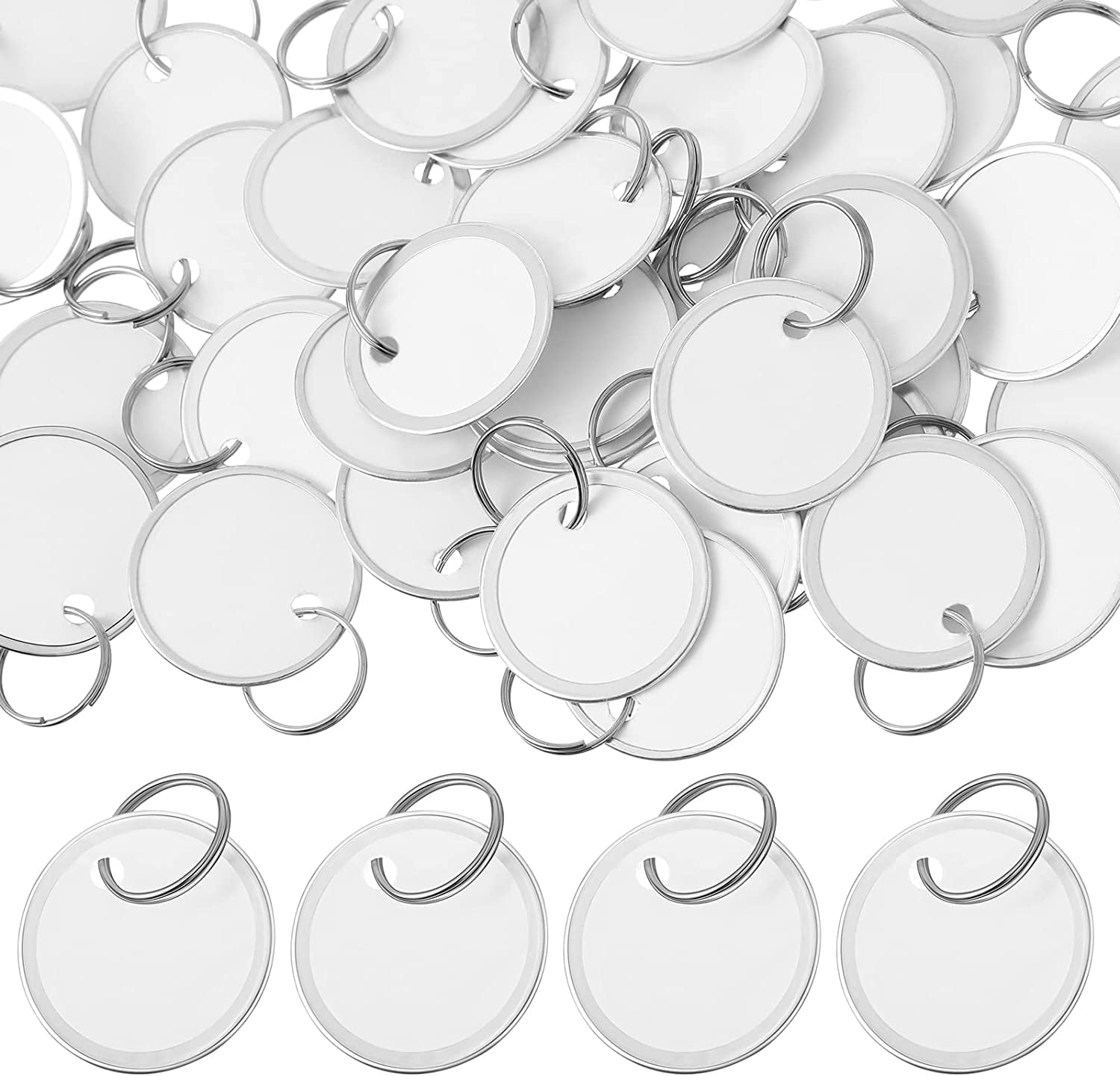 Key Tags 1.25 Inches Round Key Labels Diameter Round Paper Key Tags ...