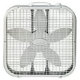 "Lasko 20"" Floor Box Fan with Metal Blades, Energy Efficient, 3 Speeds ...