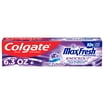 Colgate MaxFresh KnockOut Whitening Toothpaste with Mini Breath Strips ...