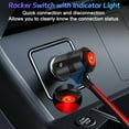 Car Cigarette Lighter Splitter,2-Socket Cigarette Lighter Adapter ...