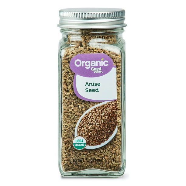 Great Value Organic Anise Seed, 1.7 oz - Walmart.com