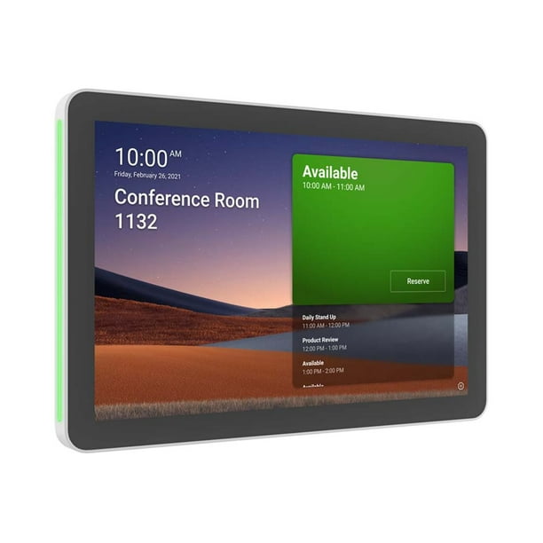 Logitech Tap Scheduler Purpose-Built Scheduling Panel for Meeting Rooms ...