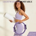 13 Piece Pilates Ring Set - 13 Inch Pilates Circle with Mini Exercise ...