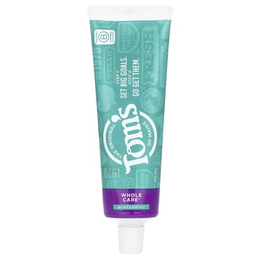 Tom's of Maine Sensitive + Whitening Toothpaste, Soothing Mint, 4 oz ...