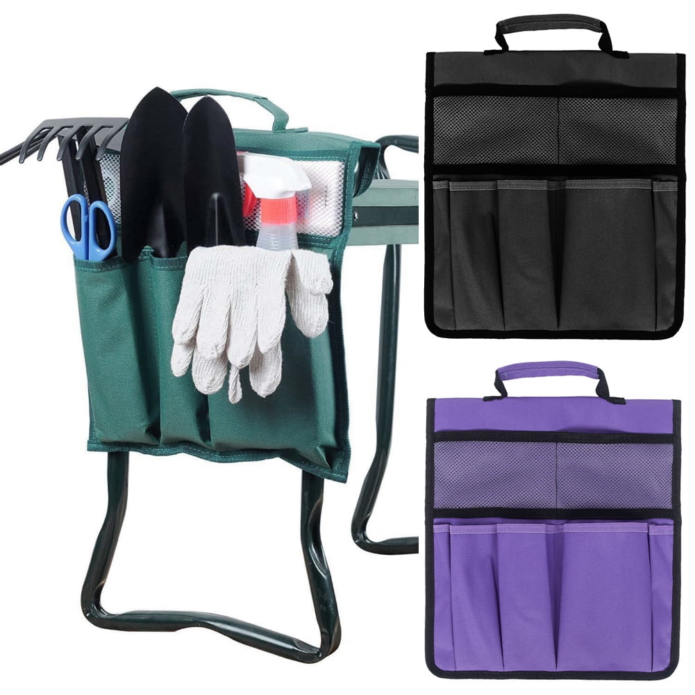 SPRING PARK Garden Kneeler Tool Bag, Portable Gardening Tote Bag ...