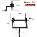 RVNI Barbed Wire Unroller Bolt On ATV/2" Receiver Hitch Compatible and ...