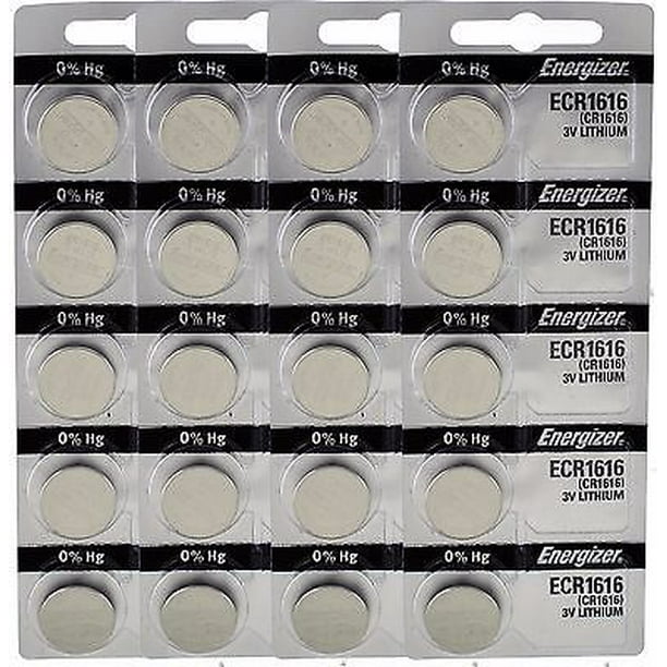 20 Energizer ECR1616 CR1616 1616 3V Lithium Watch Batteries - Walmart ... 20 Energizer ECR1616 CR1616 1616 3V Lithium Watch Batteries - Walmart ...