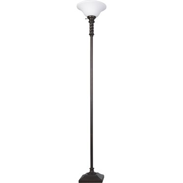 Cal Lighting Iron Floor Lamp in Rust - Walmart.com