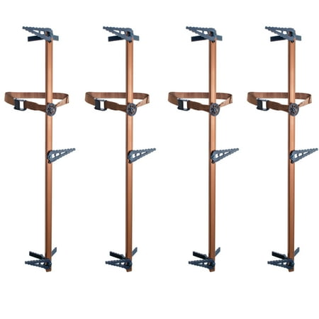 Lone Wolf Treestands Climbing Stick 4 Piece, Pivoting Bracket, Quiet ...