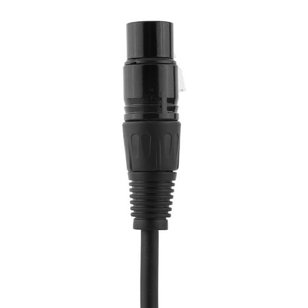 Microphone Cable, XLR Male To Female 3 Pin MIC Shielded Cable ...