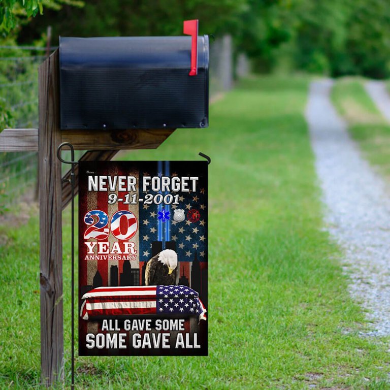 911 Never Forget Banner