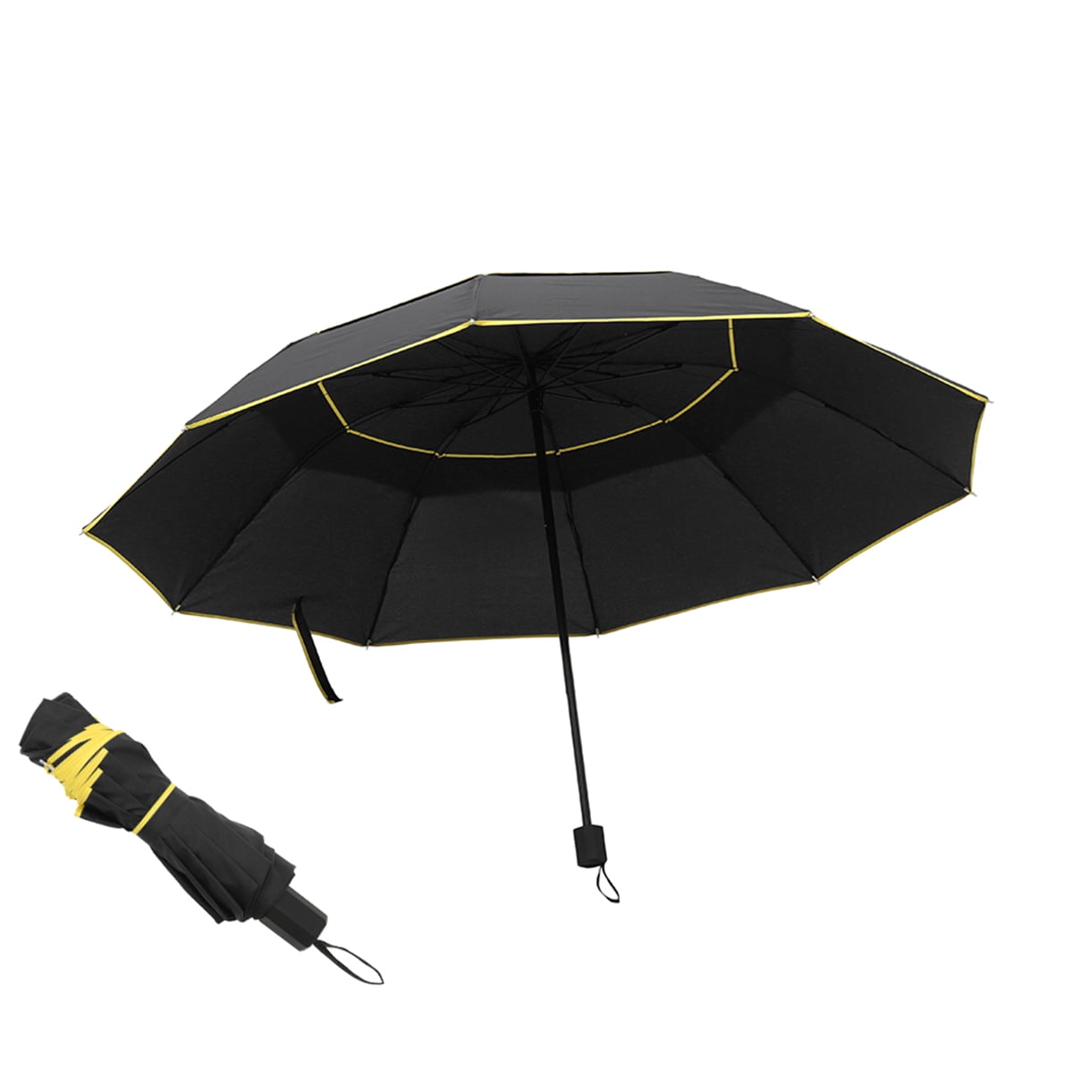 Portable UV Protection Sunshade Sunshade Rainproof Windproof Double ...