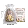 3PCS Easter Pocket Hug, Little Pocket Bunny Hug Gifts with Positive ...