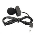 New Clip On Lapel Microphone Hands Free Wired Condenser Mini Lavalier ...