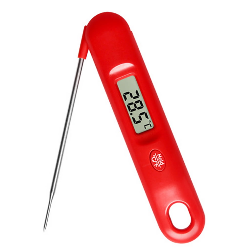 Cooking Thermometer Meat Beef Foldable Temperature Meter Barbeque ...