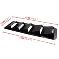 2pcs Universal Carbon Fiber Style Hood Vents For For Mustang Air Flow ...