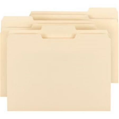 1 by 3 Cut Tab Manila File Folders, Manila | Walmart Canada