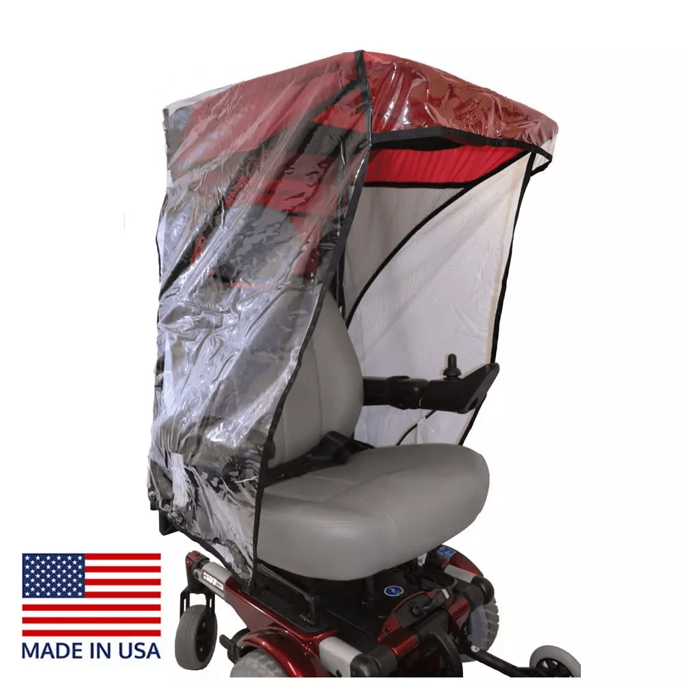Weather Breaker Canopy – Plastic Enclosure – Fits All Mobility Scooters ...