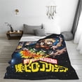 Katsuki Bakugo Fleece Blanket Throw Soft Cozy Plush Blanket For Couch ...