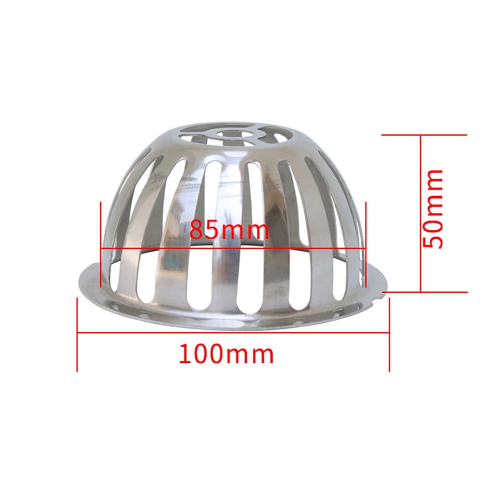 JINGT Stainless Steel Balcony Drainage Roof Round Floor Drain Cover ...