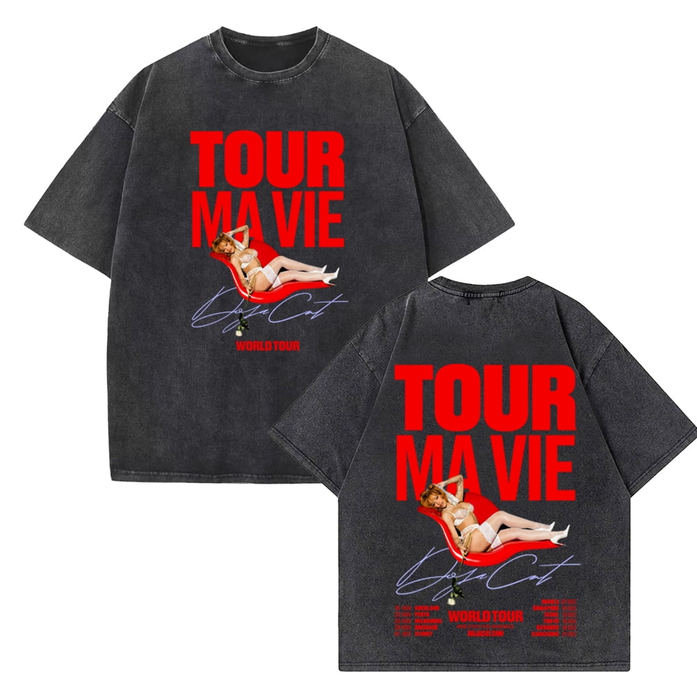 Click here for Xianqi Doja Cat Inspired 2025 Tour Vintage Washed... prices