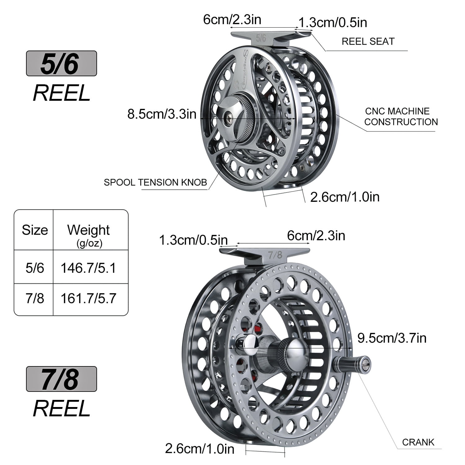 Fly Fishing Reel Drawing