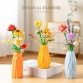 Bouquet Flower Mini Block Construction Set Particle Building Block Toy ...